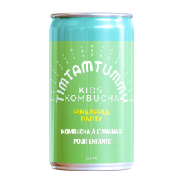 TIM TAM TUMMY Organic Kids Kombucha Pineapple Party at NaturaMarket