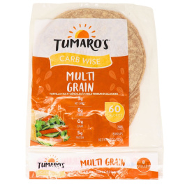 Tumaro’s Carb Wise Multigrain Wraps at Natura Market