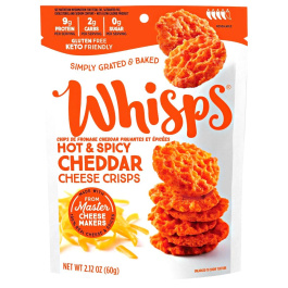 Whisps Hot & Spicy Cheddar Cheese Crisps at Natura Market